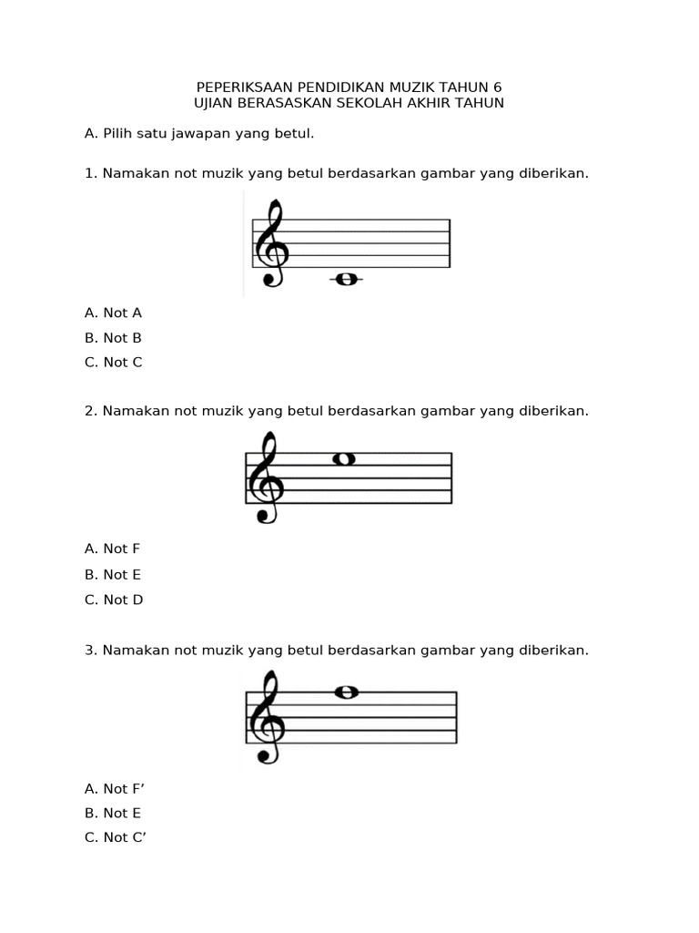 Tanda Rehat Krocet Bertitik dalam Muzik | PDF