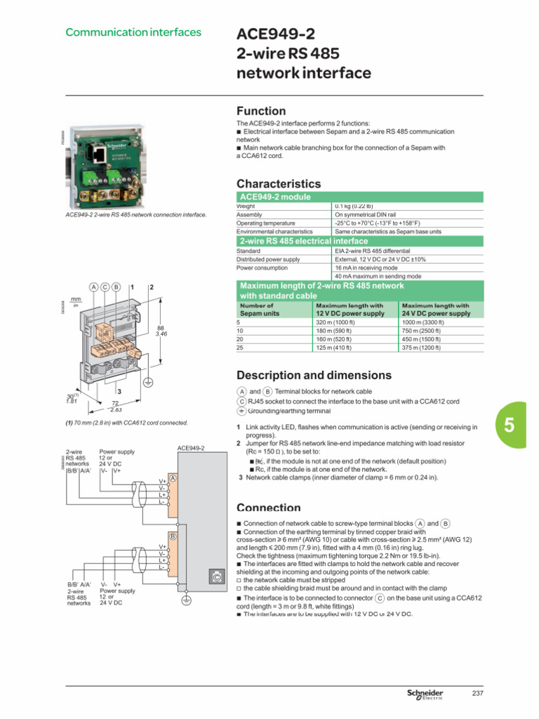 Ace949-2 Ace959 | PDF