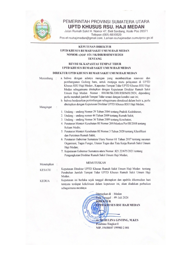 SK TT 1 Juli New | PDF