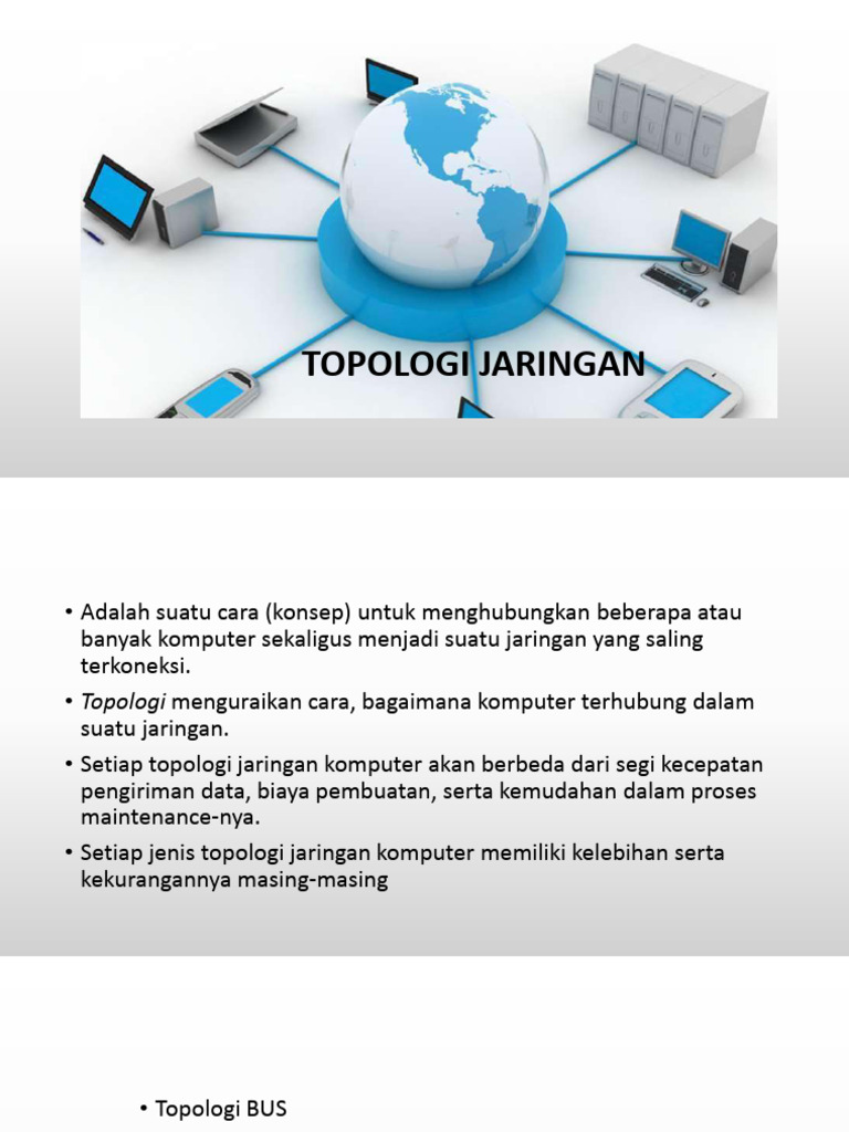 Topologi Jaringan | PDF | Sains & Matematika | Komputer