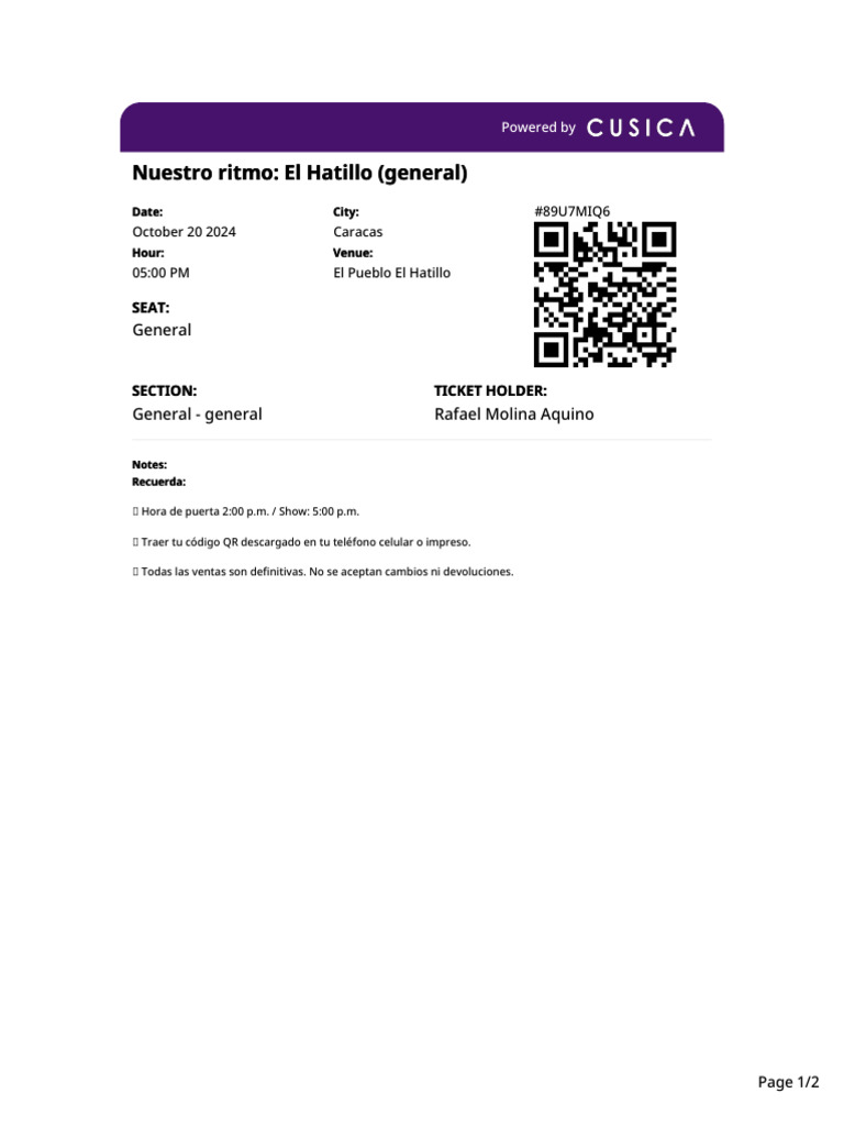 Nuestro Ritmo 3 | PDF