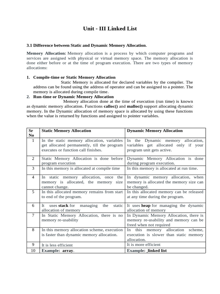 Unit III | PDF | Pointer (Computer Programming) | Computer Programming Unit III | PDF | Pointer (Computer Programming) | Computer Programming