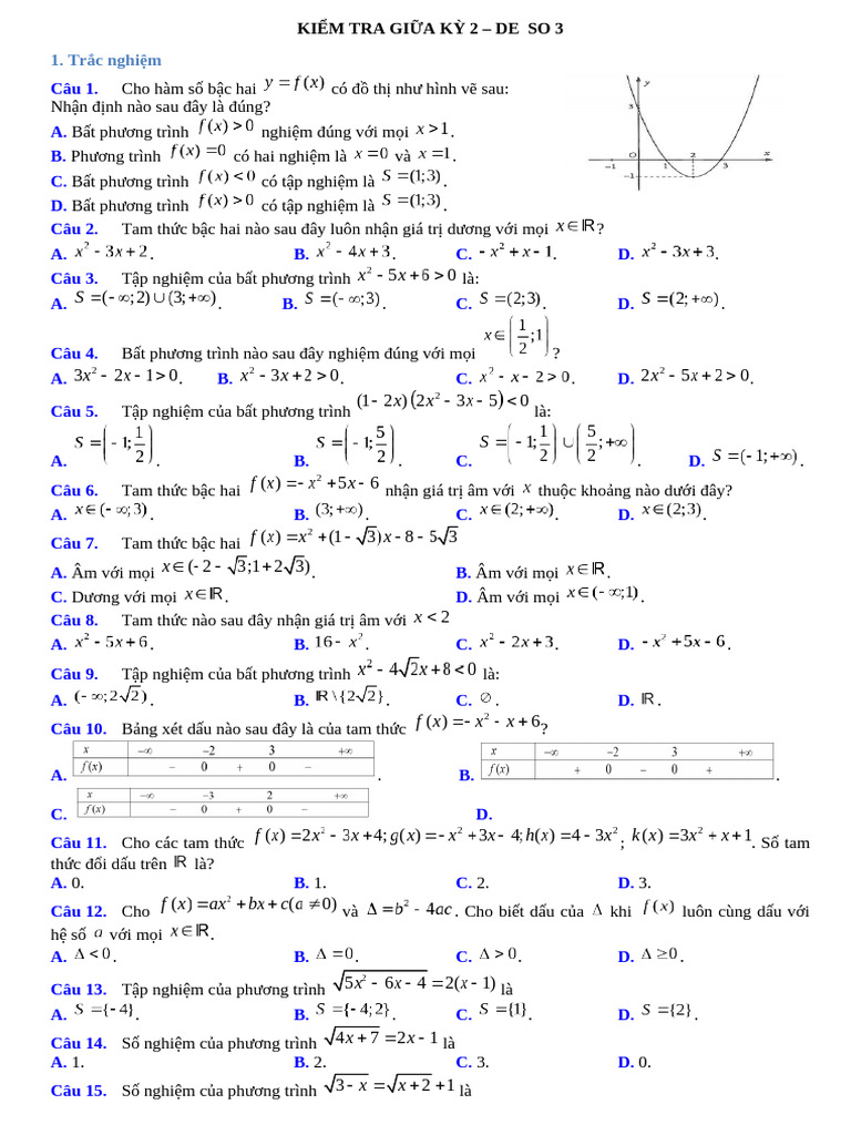 Đề Số 3 - CTST | PDF