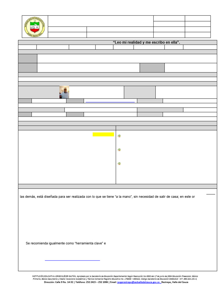Guia de Aprendizaje 006 Noveno B 2021 | PDF | Evaluación | Maestros