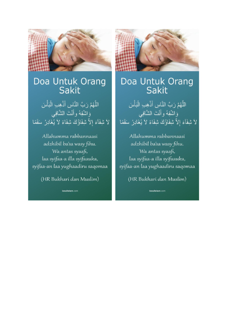 doa orang sakit | PDF