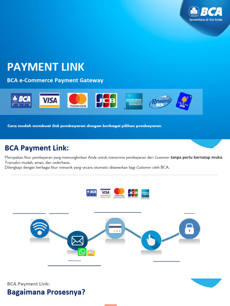 Deck BCA Payment Link | PDF