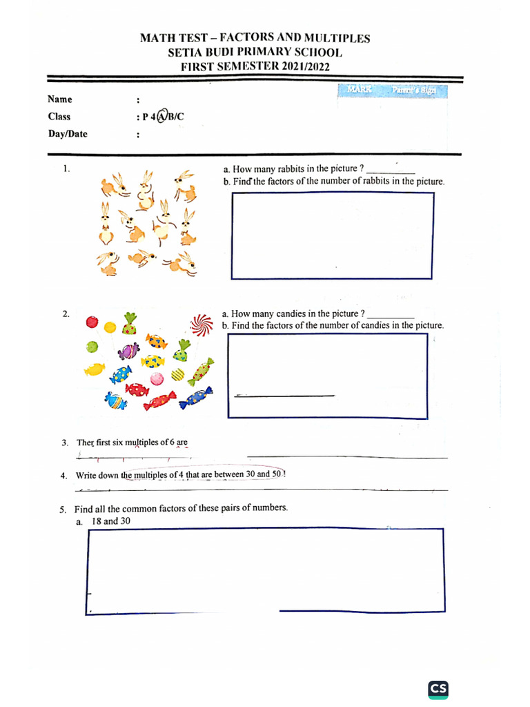Math Test Unit 2 Pdf Pdf