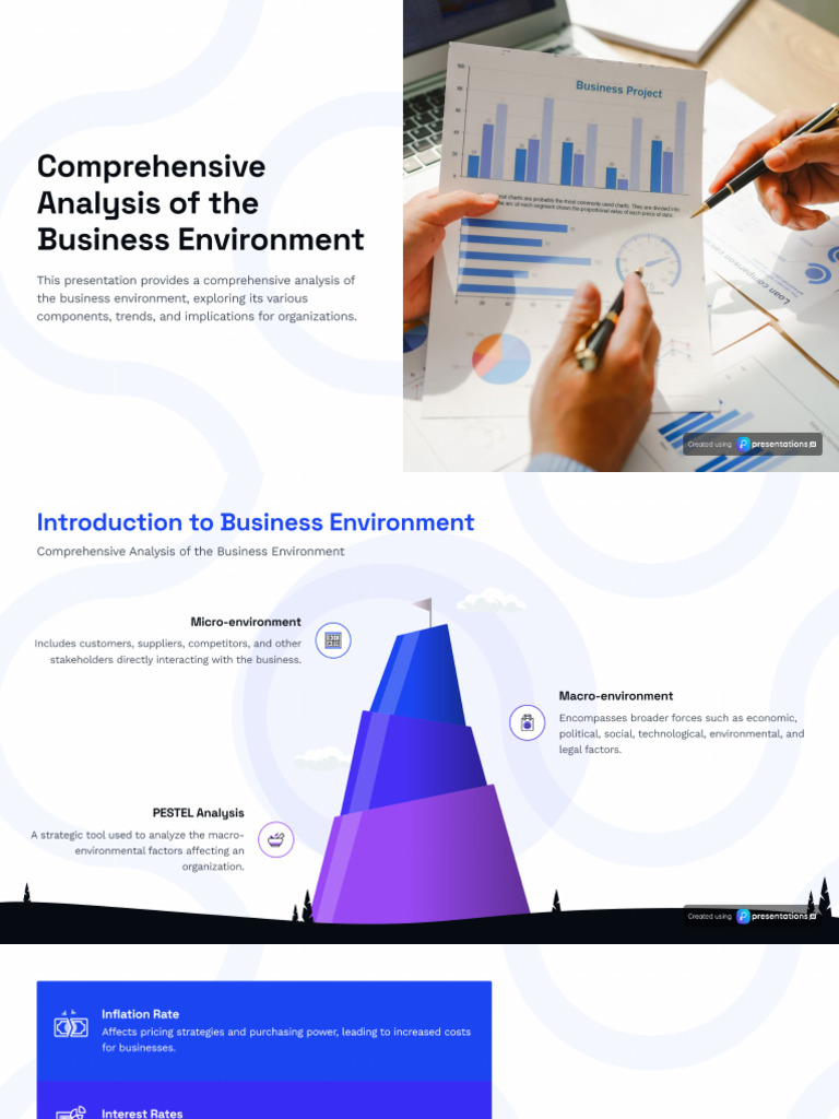 Comprehensive Analysis of The Business Environment | PDF