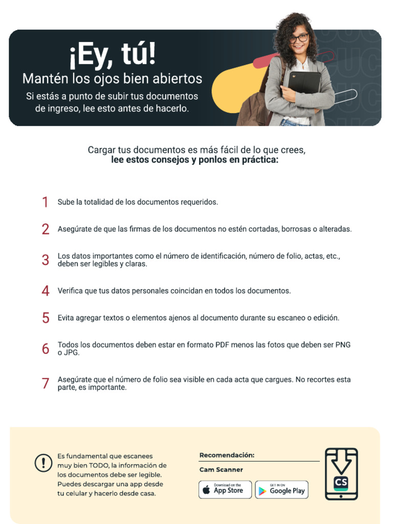 Guia Rapida Documentacion CUC | PDF | Documento de identidad | Documento