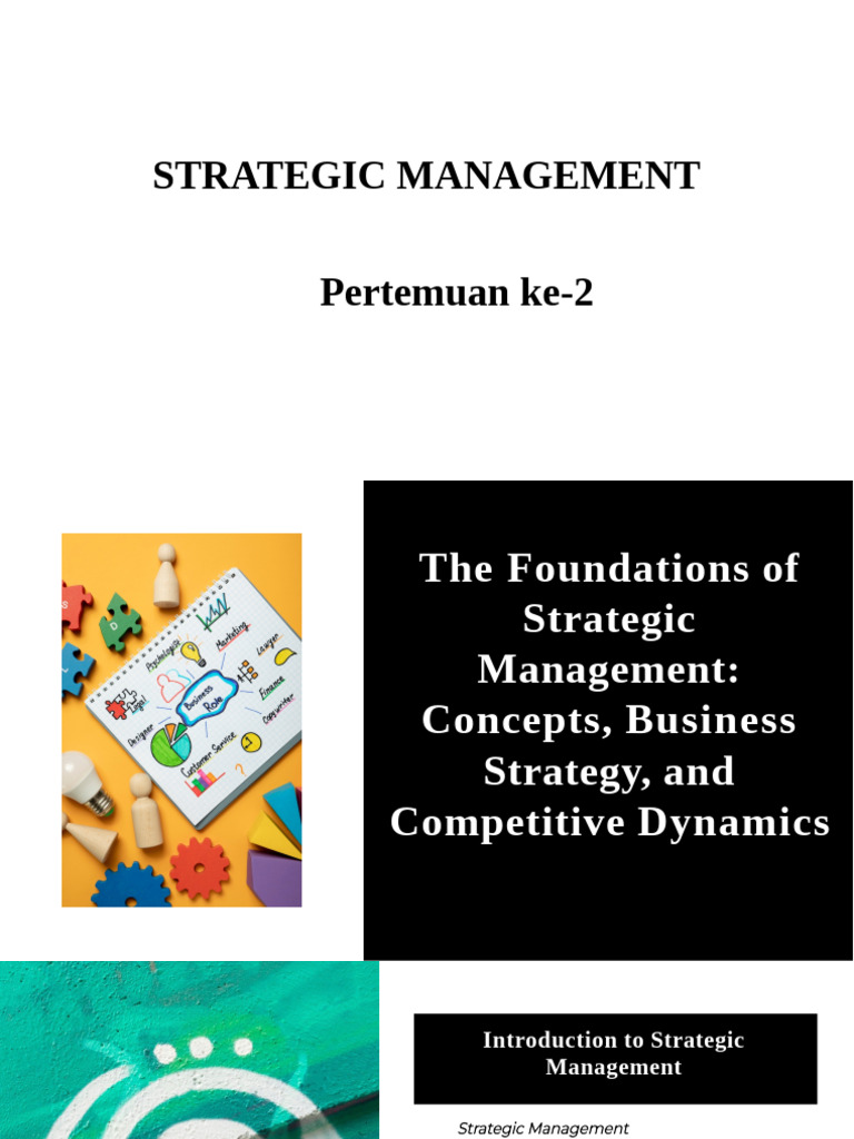 Foundations of Strategic Management | PDF | Strategic Management | Business