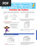 Ejercicios de conteo de cubos para primaria | PDF