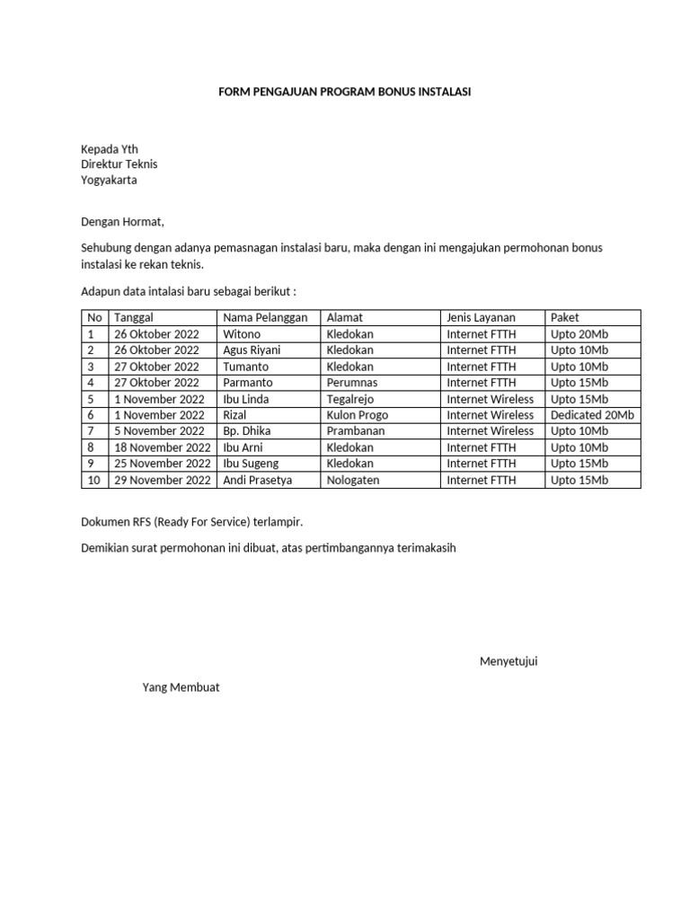 Pengajuan Bonus 2022 Rev 1 | PDF | Pengelolaan Keuangan & Uang | Komputer