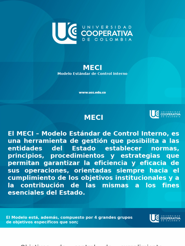 MECI | PDF | Planificación | Evaluación