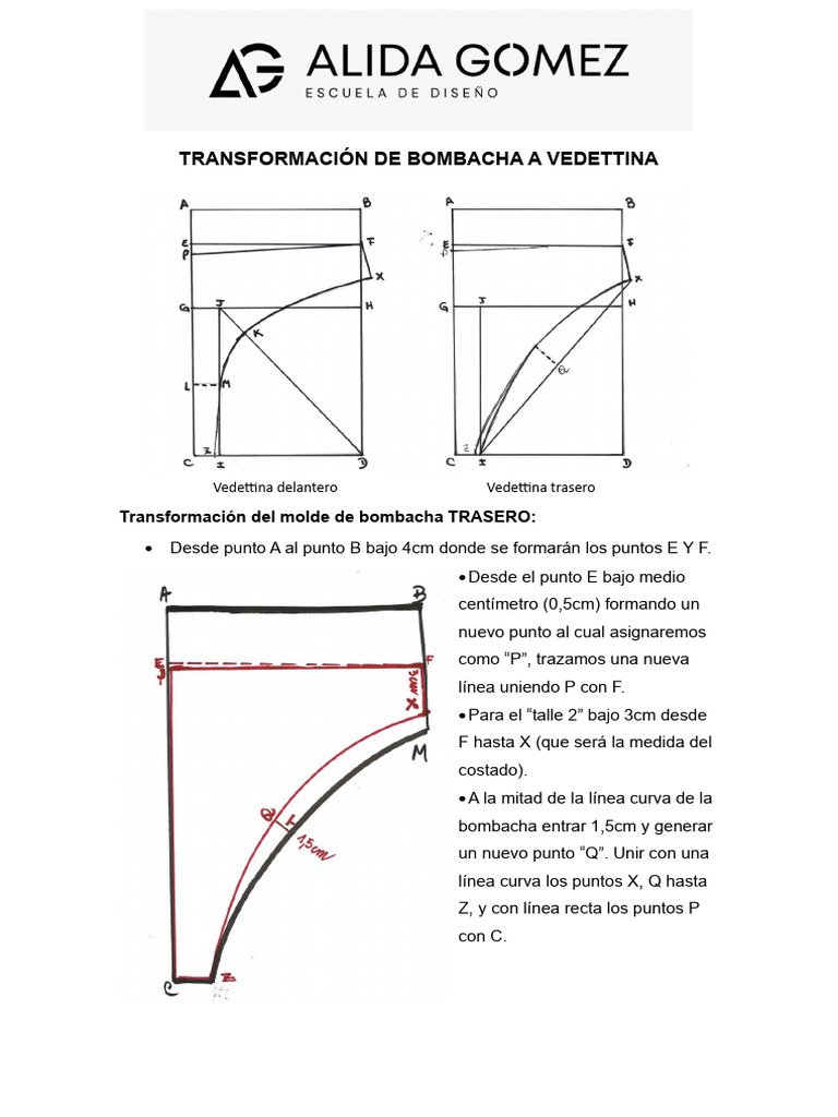 Transformaci-N de Bombacha A Vedettina | PDF