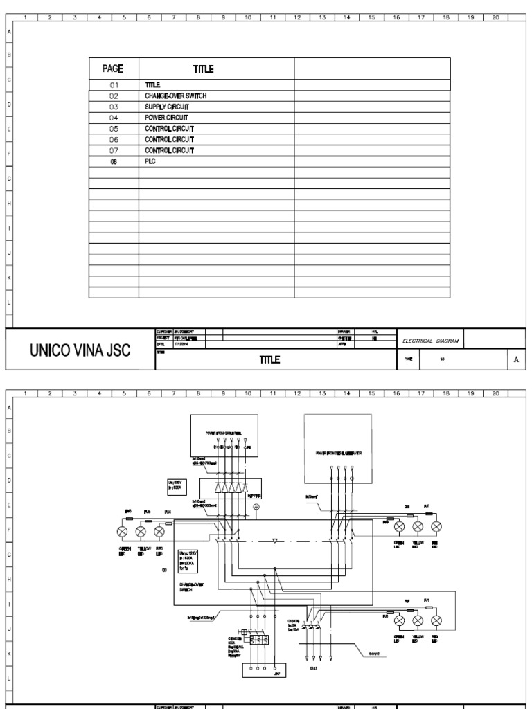 Cable Reel Circuit | PDF