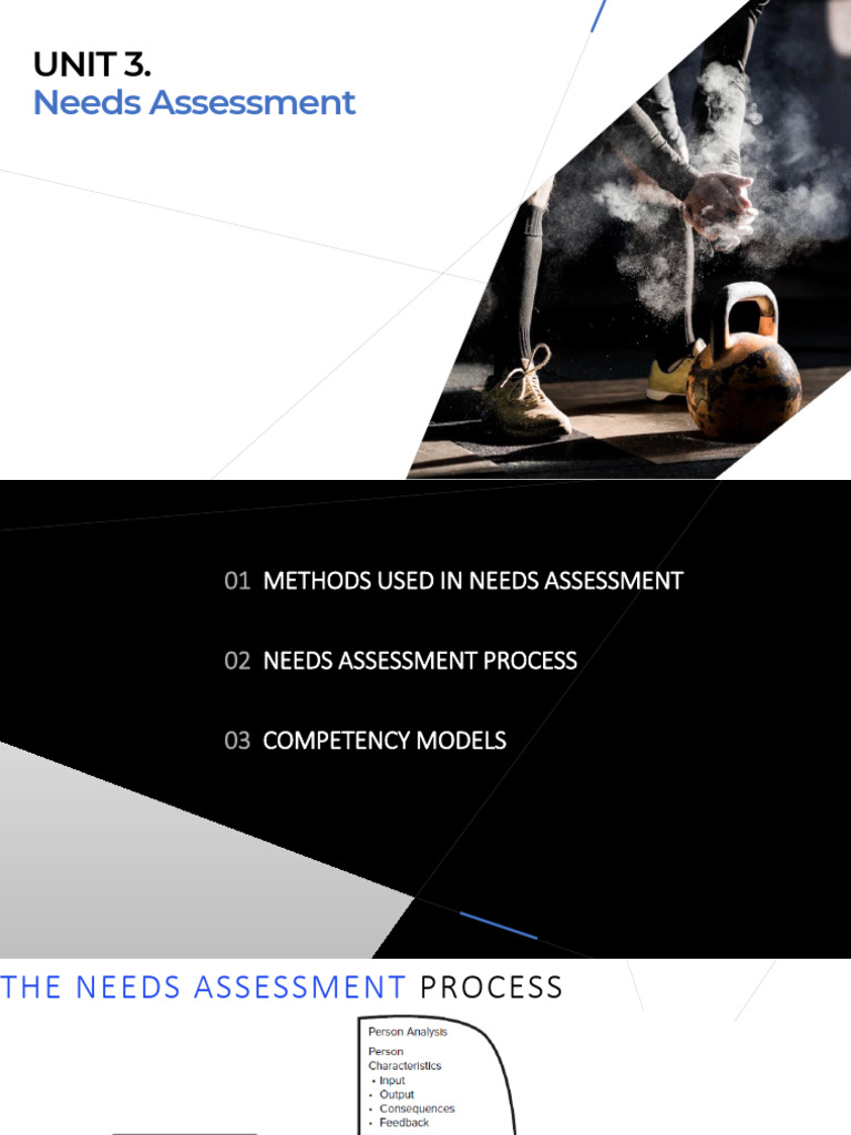 Needs Assessment Process | PDF