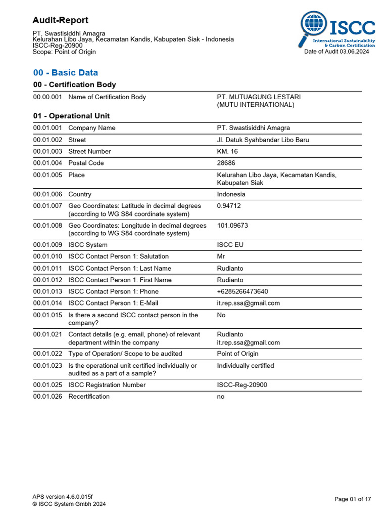 MainAudit 20900 Complete | PDF | Audit | Database Transaction