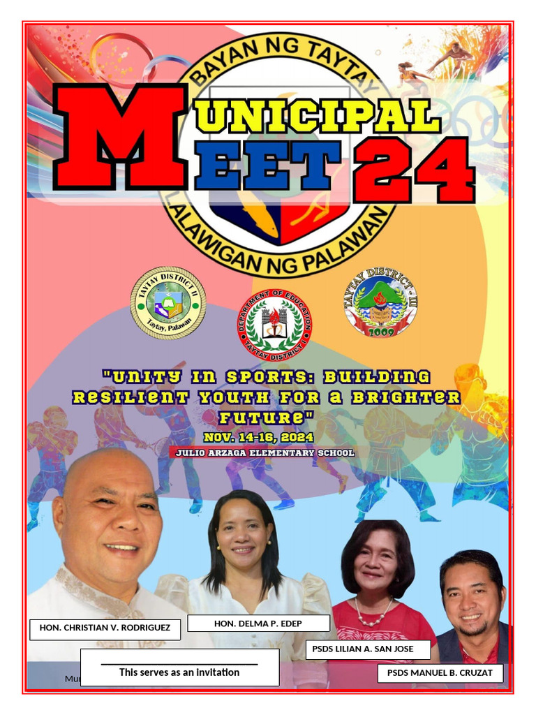 Municipal Meet 2024 Final | PDF