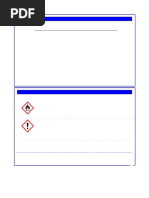 Boysen Reflectorized Traffic Paint - MSDS | PDF | Water | Dangerous Goods