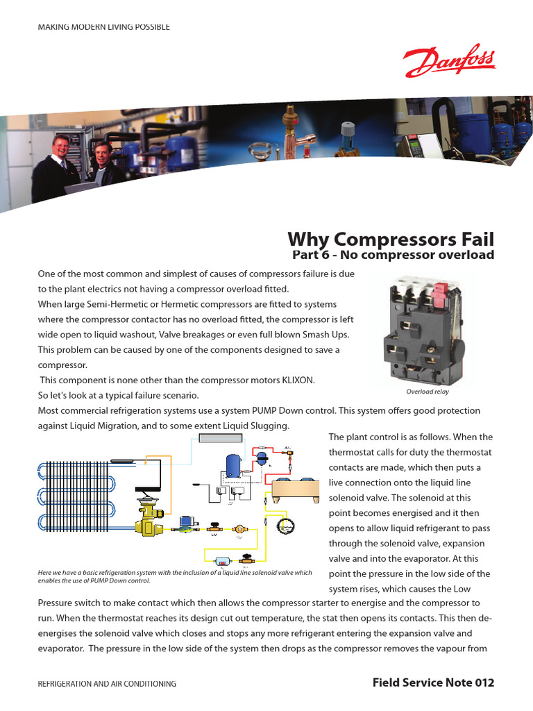 Why Compressors Fail 6 | PDF | Gas Compressor | Thermostat