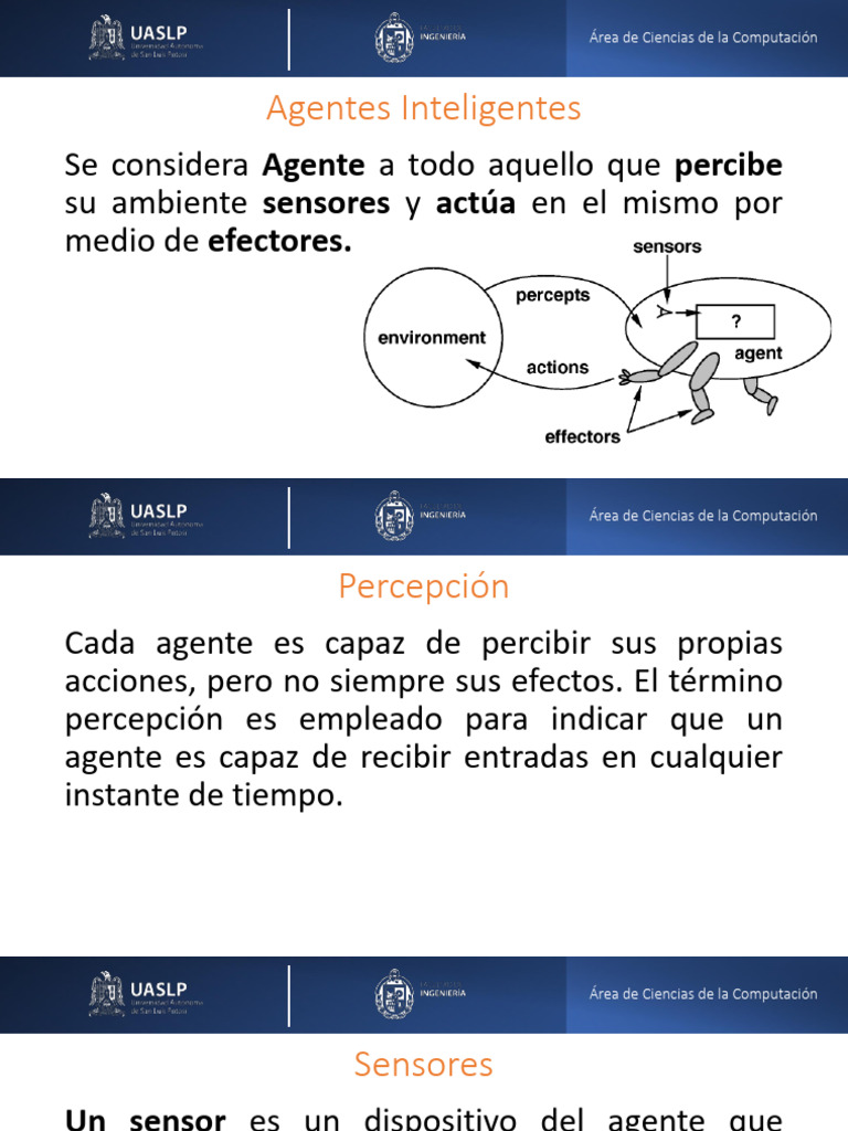 Agentes Inteligentes en IA | PDF | Ciencia cognitiva | Cognición