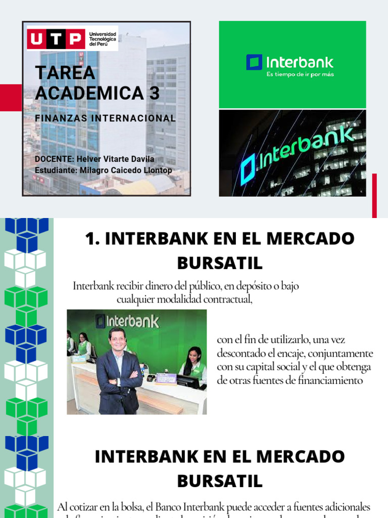 Ta3 Interbank | PDF | Bancos | Bolsa