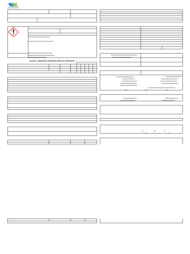 Hoja de Seguridad: Detergente Lavalit | PDF | Residuos | Corrosión