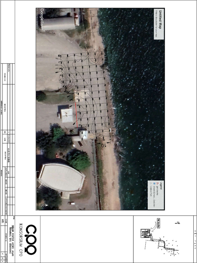 01-Denah Kontur | PDF