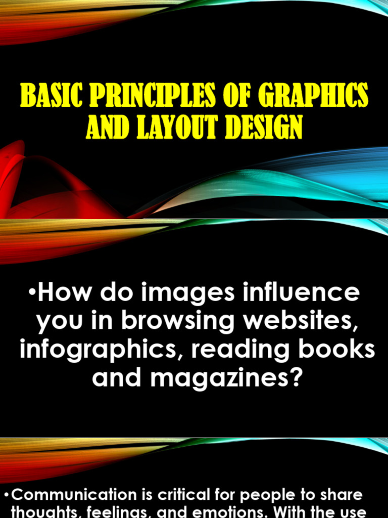 Principles of Graphic Design | PDF | Graphic Design | Page Layout