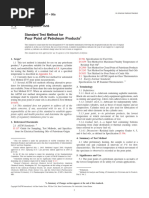 Understanding Pour Point in Crude Oil | PDF