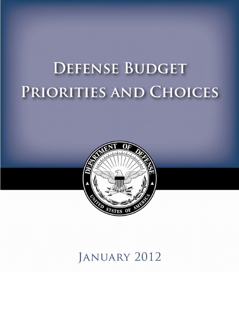 Defense Budget Priorities | Military Budget Of The United States | Military