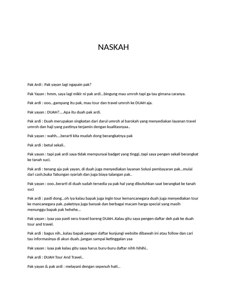 Naskah | PDF