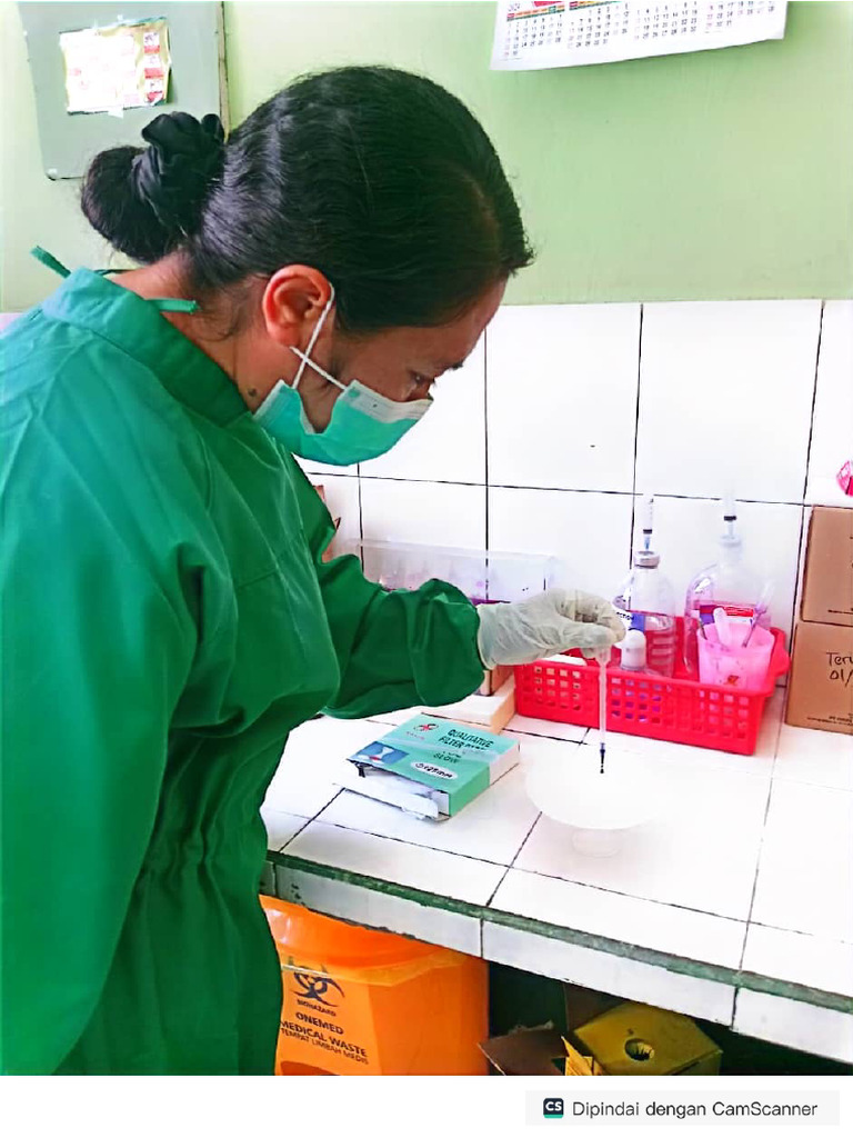 PMI Uji Kualitas Reagen Giemsa Untuk Pemeriksaan Malaria | PDF