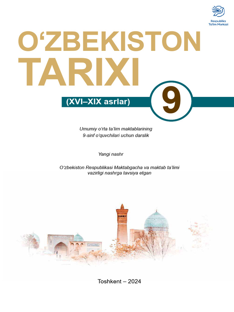 O Zbekiston Tarixi 9-Sinf 2-Chorak | PDF