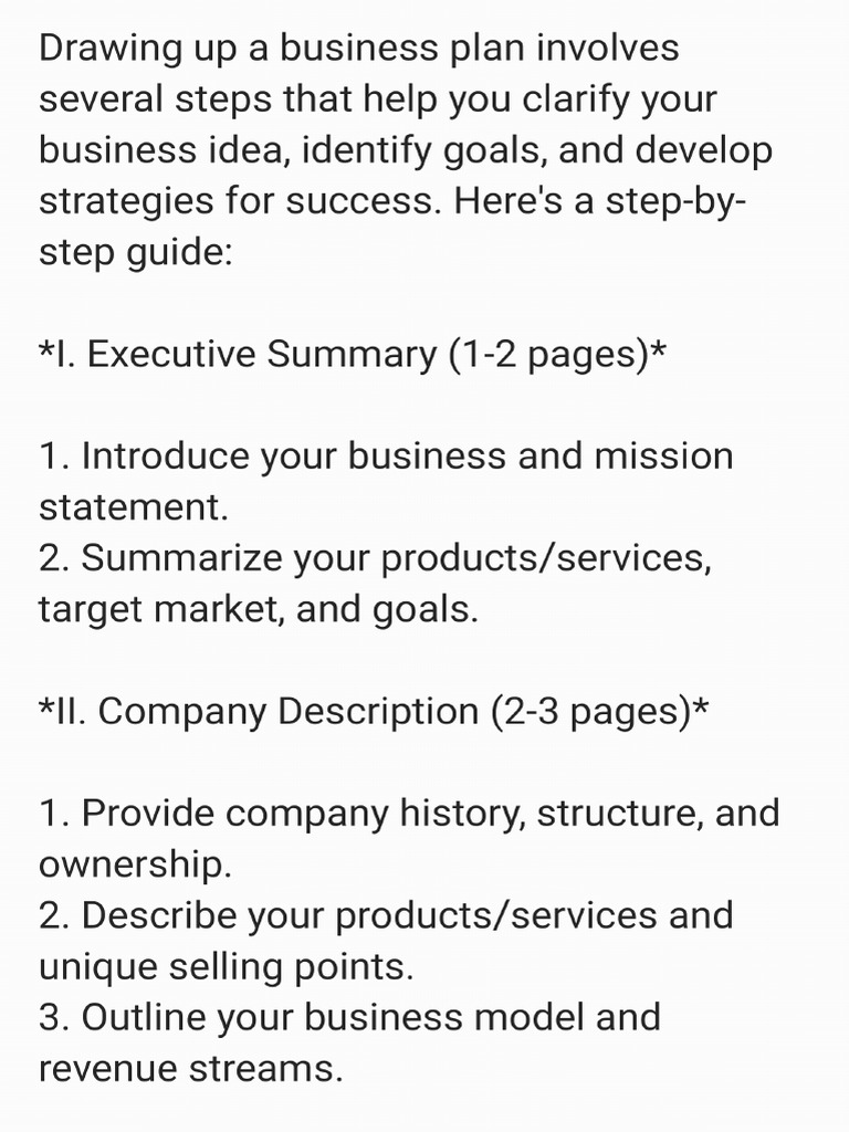Business Plan Draft | PDF