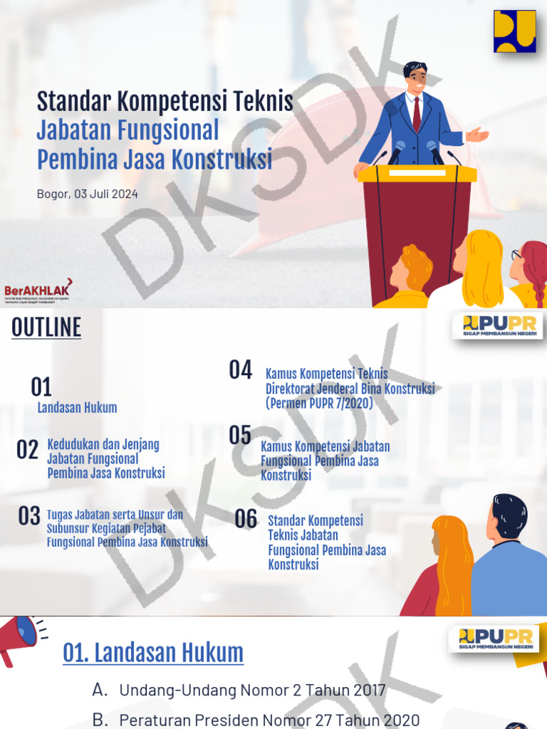 Standar Kompetensi Dan Standar Kompetensi Teknis JF PJK | PDF