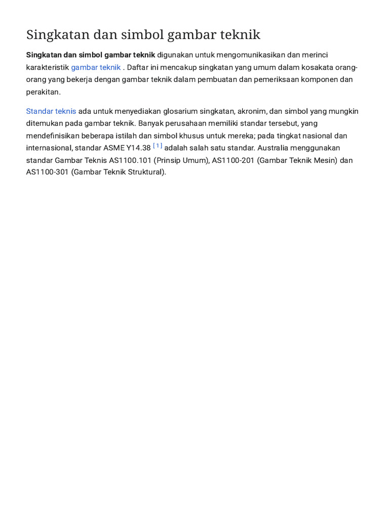 Engineering Drawing Abbreviations and Symbols - Wikipedia | PDF