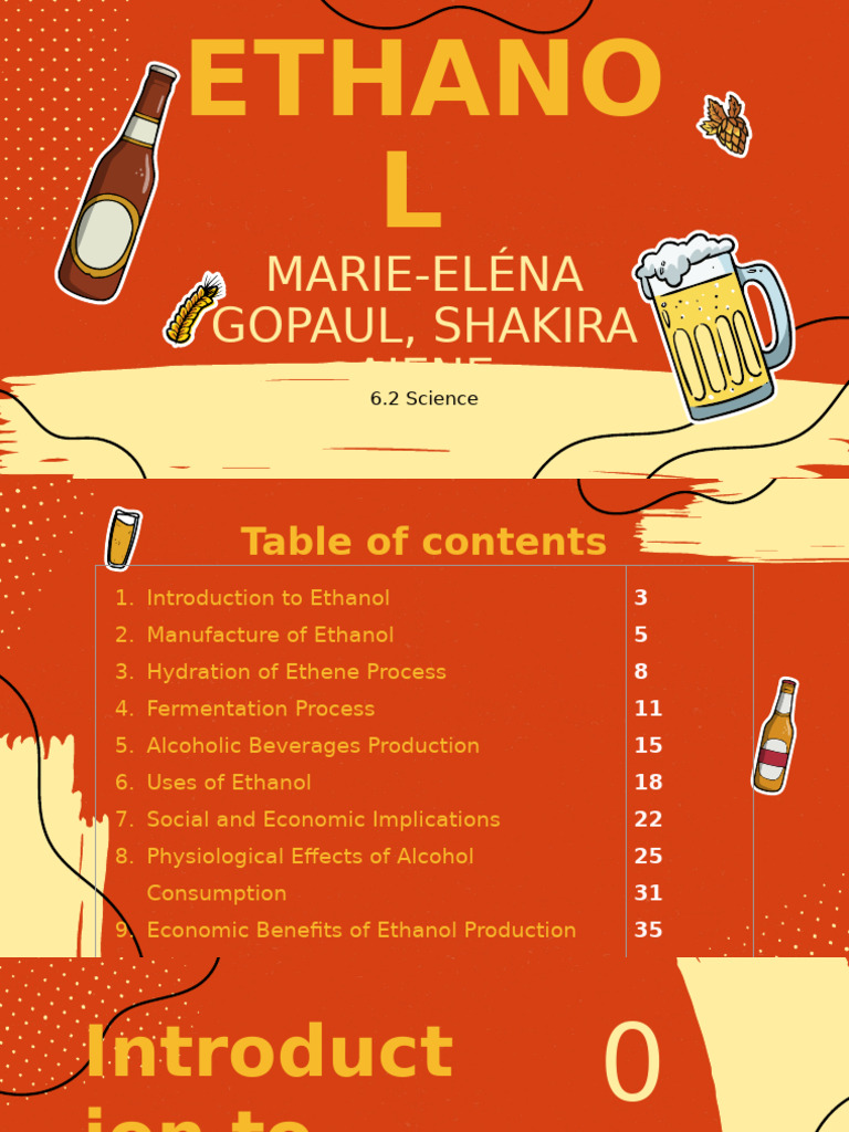 Ethanol | PDF | Ethanol | Fermentation