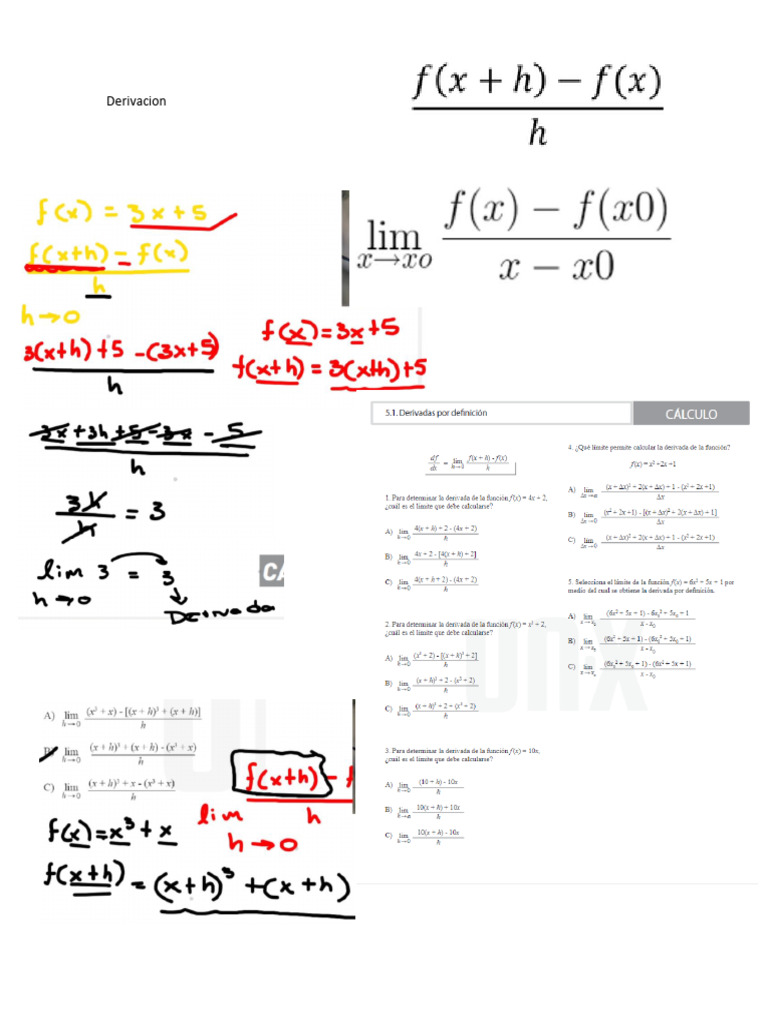 Derivacion | PDF