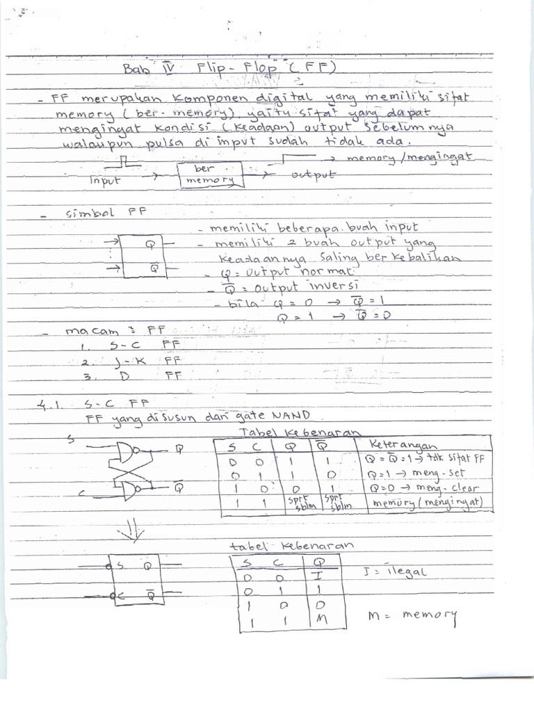 Bab IV Flip Flop Rev | PDF