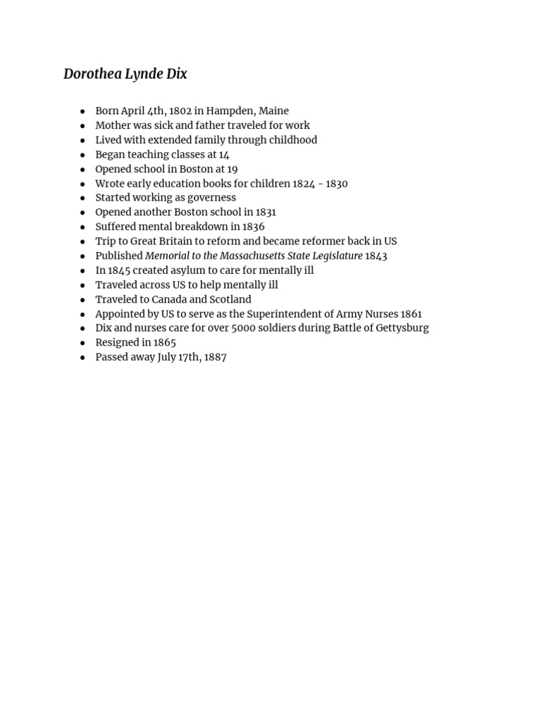 Daniel Salem - Reformer Biography Notes (Approximately One Page) - See ...