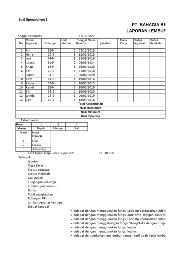 Excel LSP 2023 - R1 | PDF