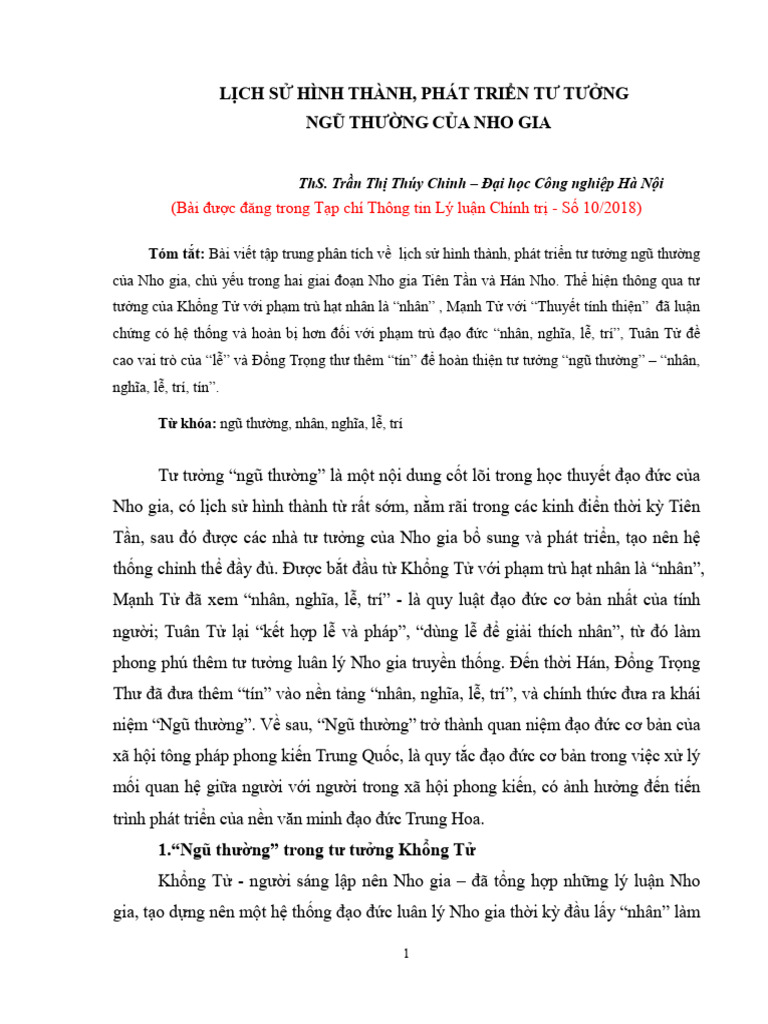 Lich Su Ngu Thuong | PDF