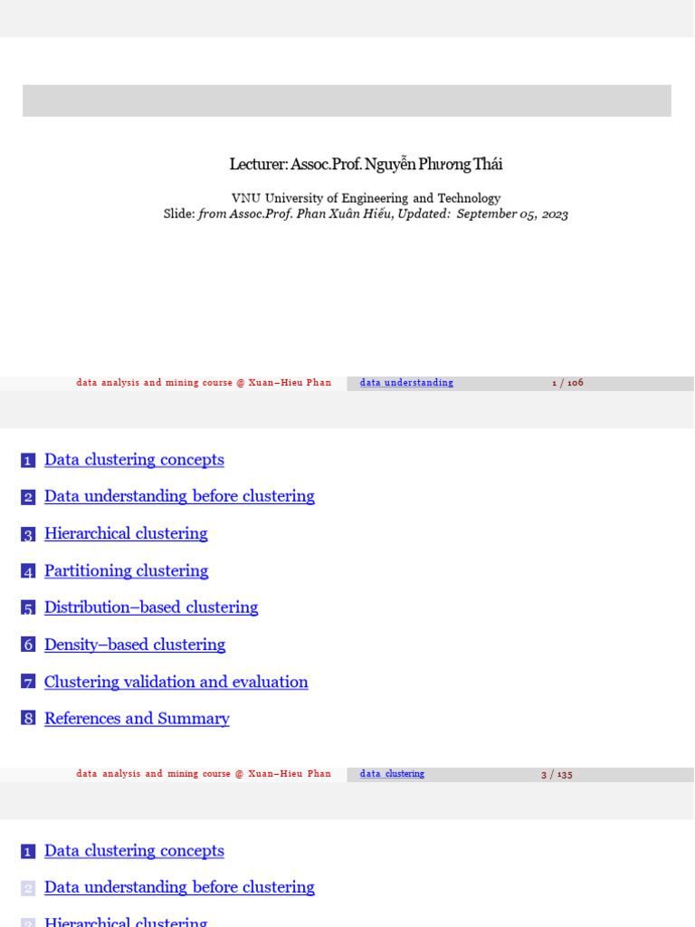 Data-Clustering (Part I) | PDF | Cluster Analysis | Algorithms Data-Clustering (Part I) | PDF | Cluster Analysis | Algorithms