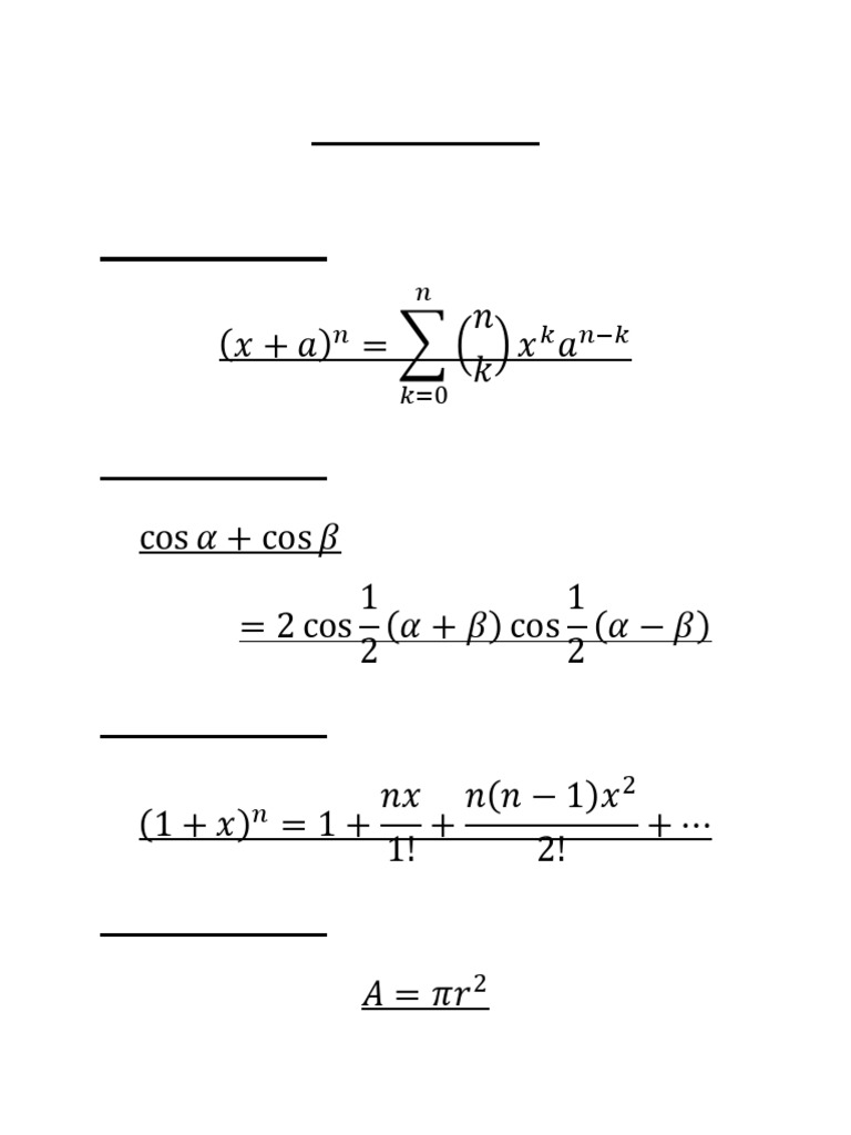 Equations | PDF | Teaching Methods & Materials | Science & Mathematics