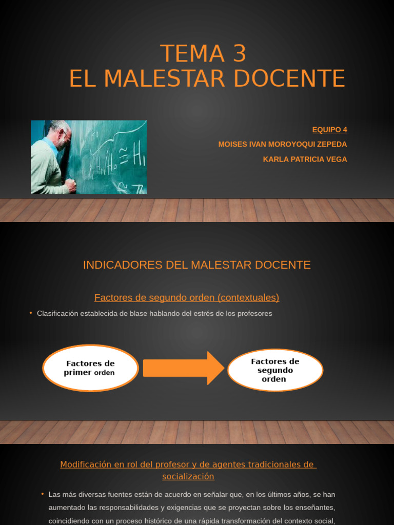 Estrés y Malestar Docente: Causas y Consecuencias | PDF | Maestros ...