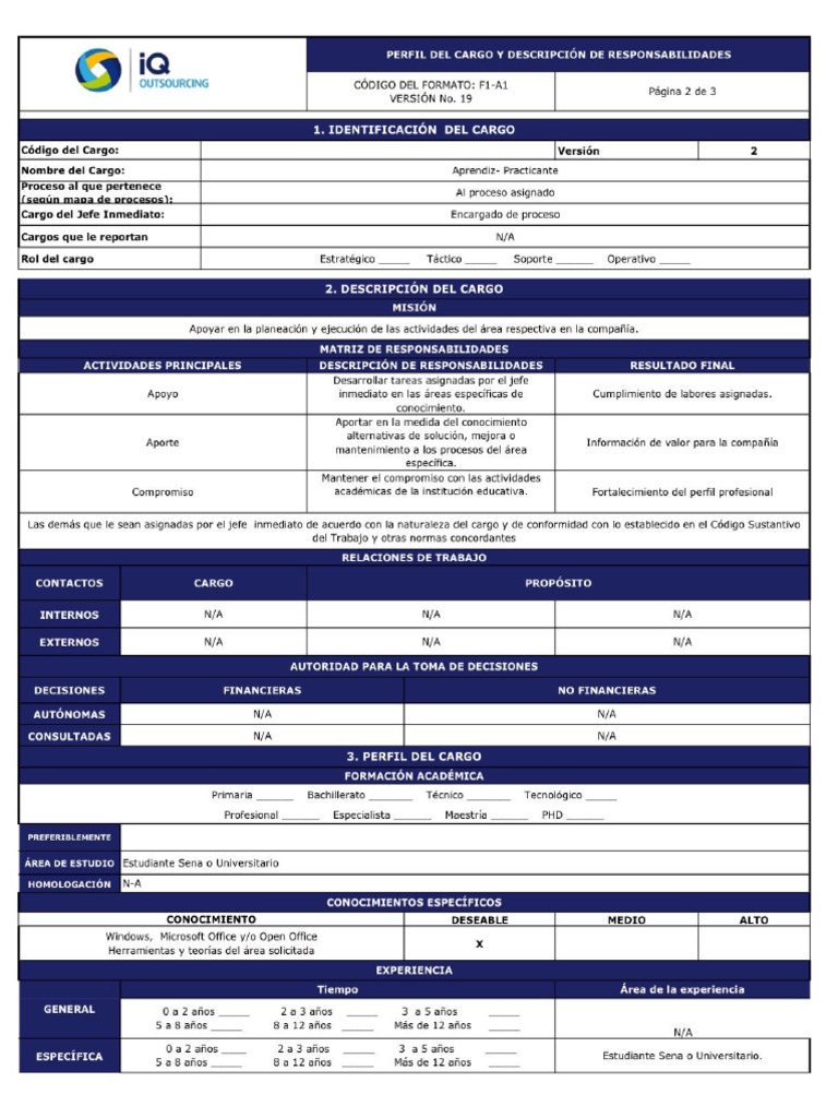 Aprendiz Sena-1 | PDF