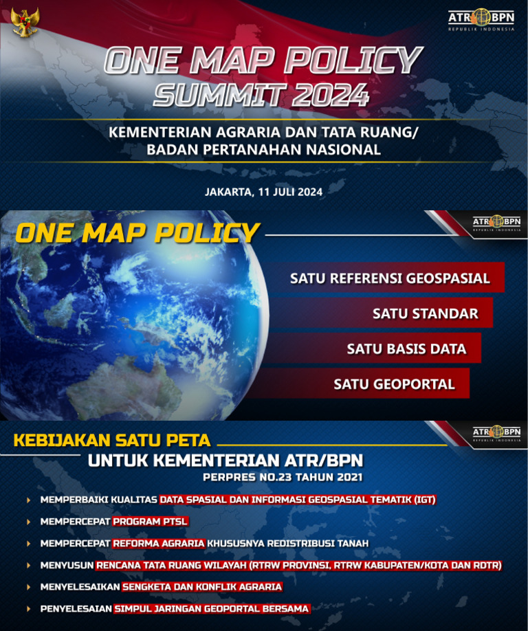 One Map Policy 1107 Still 2 | PDF | Teknologi & Rekayasa