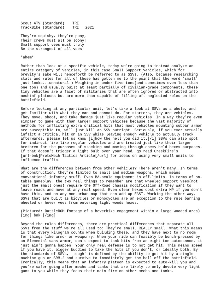 SSVs | PDF | Armoured Fighting Vehicles | Machine Gun