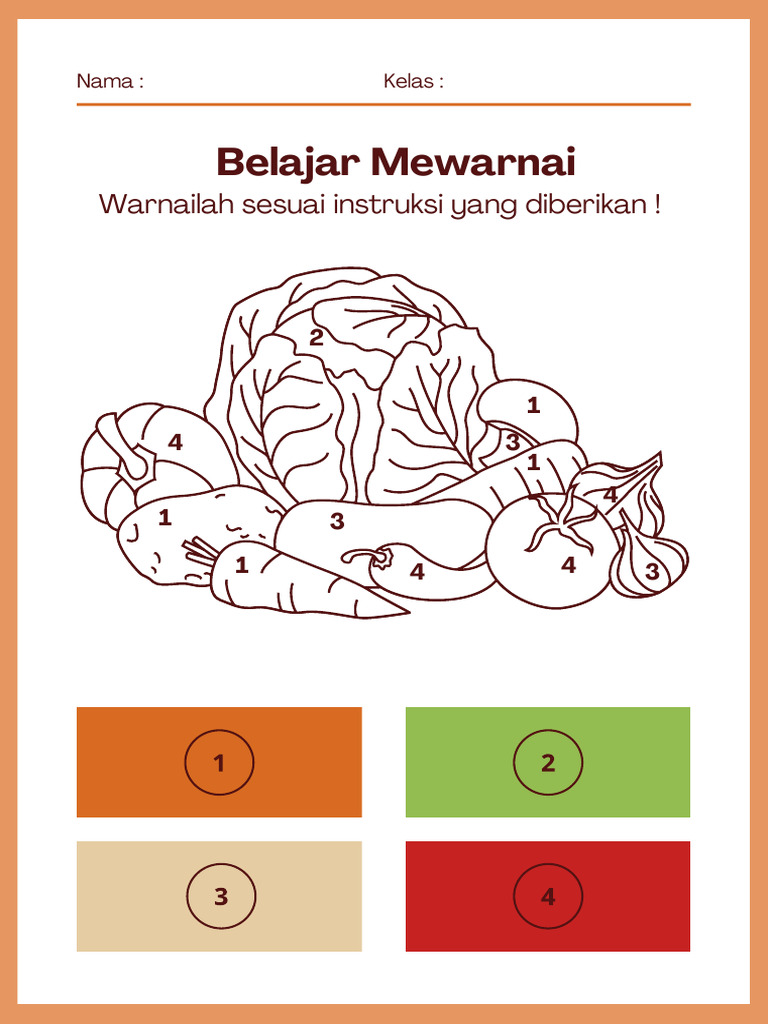 Coloring by Number | PDF